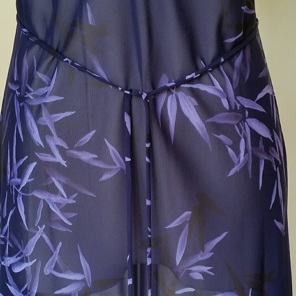 Calvin Klein | Intimates & Sleepwear | Calvin Klein Purple Floral Tie ...